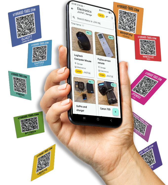 storage-tags.com – Smart QR Code Labels – Organize Your Storage From ...